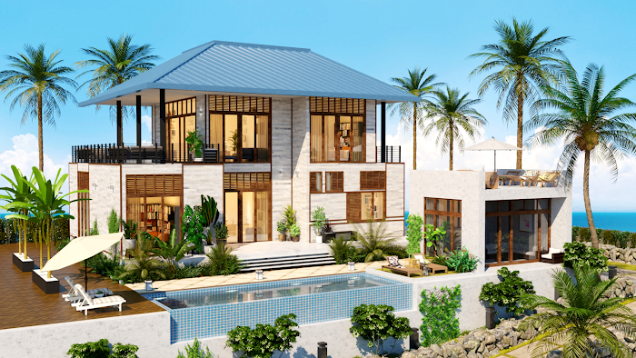 Conception de la maison: restez ici